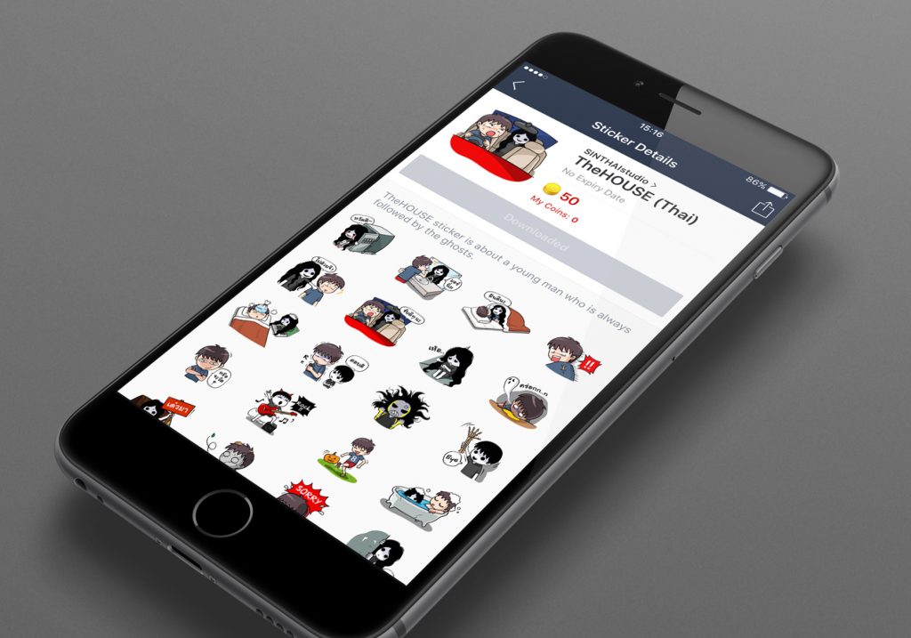 เล่าประสบการณ์ทำ LINE Creator Sticker ขายครั้งแรก | SINTHAIstudio.com